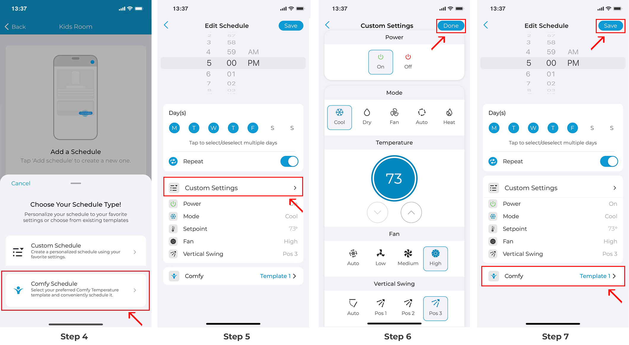 How can I schedule Comfy Mode using Breez Plus? – Cielo Customer Support