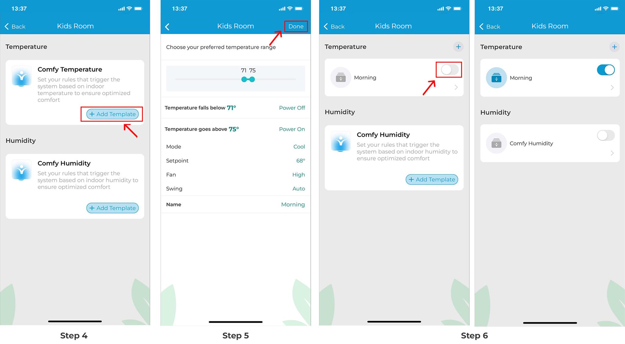 What is Comfy Temperature Mode? How can I set comfy temperature mode ...
