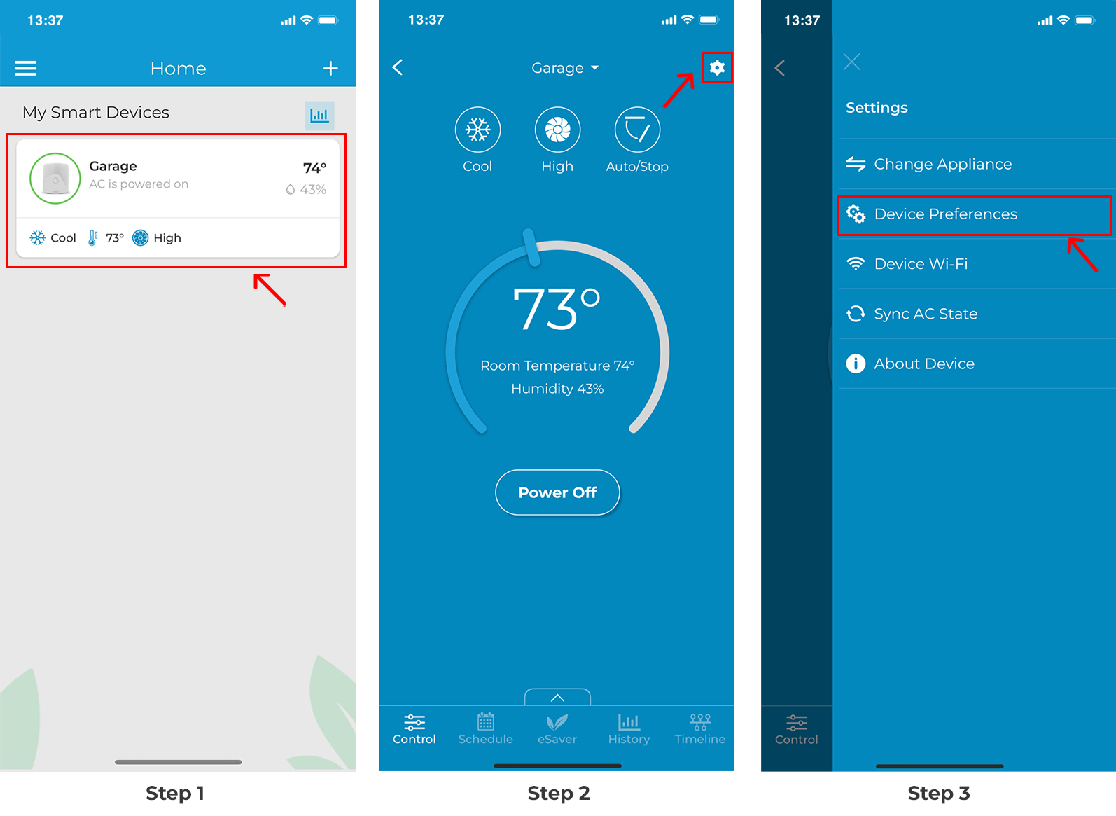 How to change temperature setting between Fahrenheit(F°) and Celsius(C ...