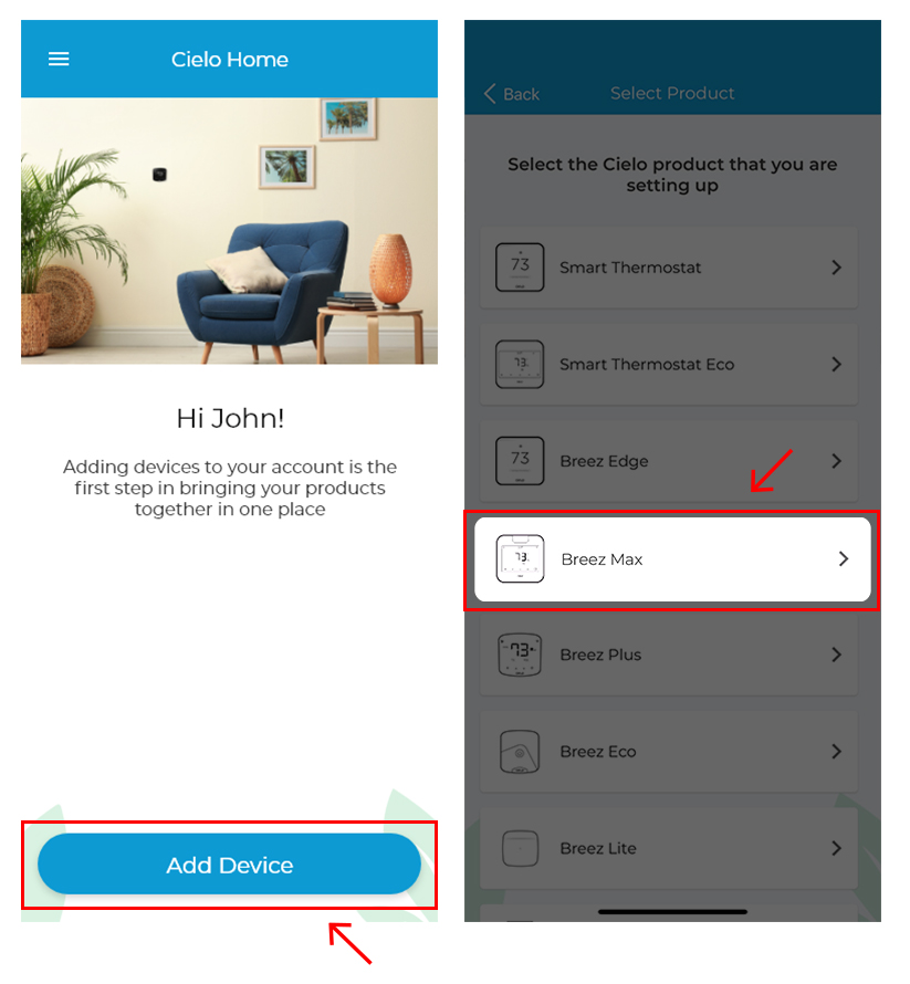 How can I install & register Cielo Breez Max? – Cielo Customer Support