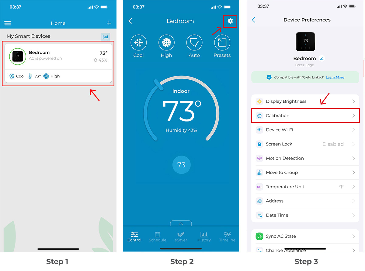 How can I calibrate humidity using Breez Edge? – Cielo Customer Support