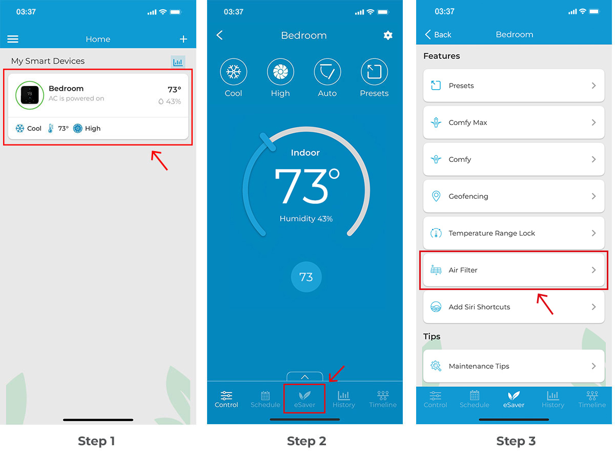 How can I check my filter status using Breez Edge? – Cielo Customer Support