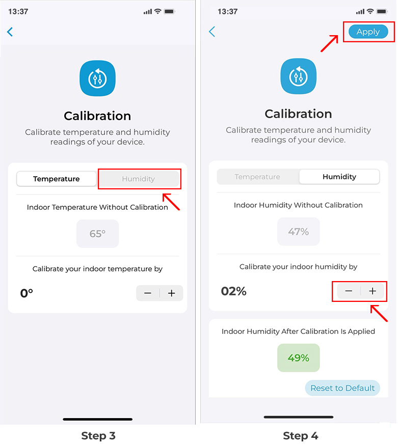 How to calibrate temperature and humidity on Cielo Smart Thermostat ...