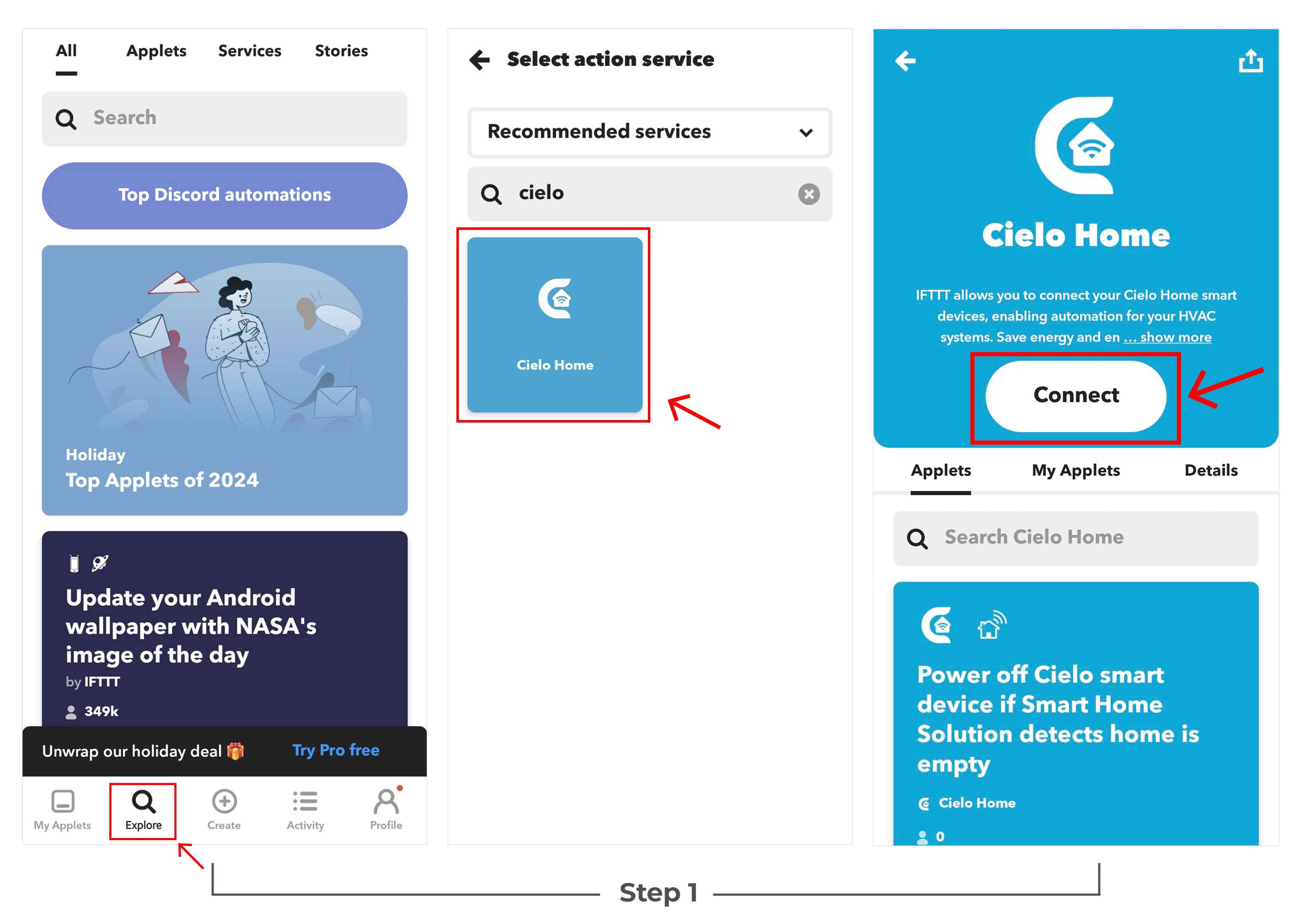 How to configure IFTTT with Cielo Breez Max? – Cielo Customer Support