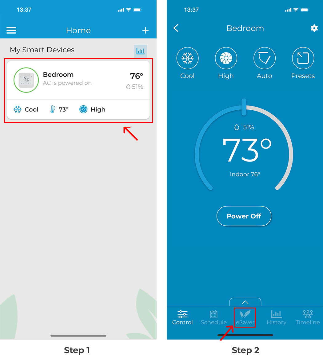 How can I set Temperature Range Lock on Breez Max so that users can ...